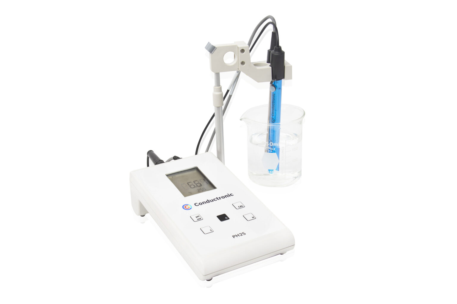 PH25 Medidor para mesa, de pH, mV y temperatura